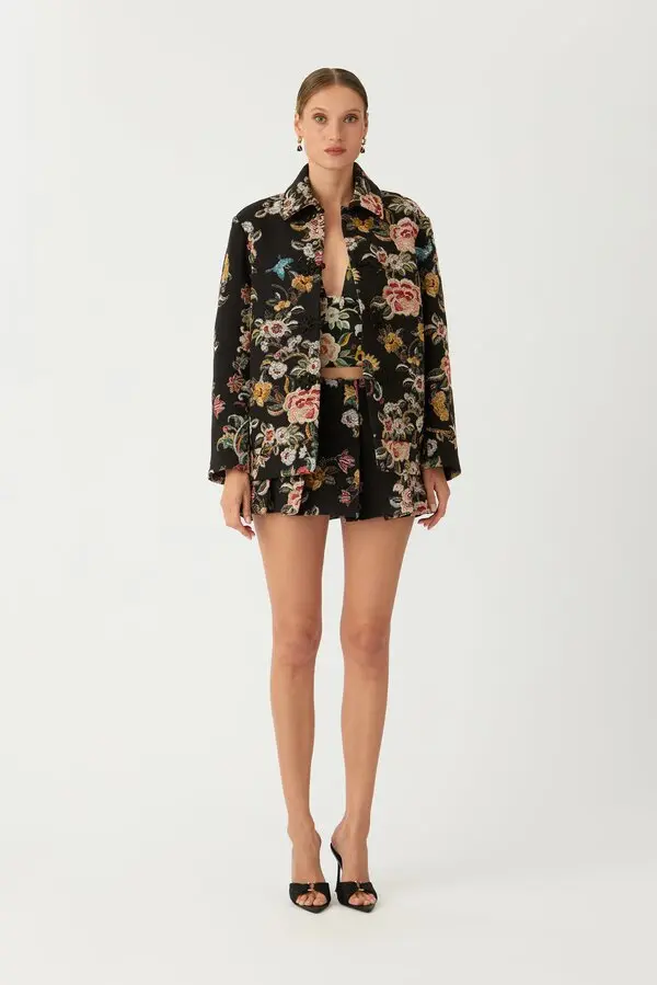 SAU LEE Miles Brocade Jacket