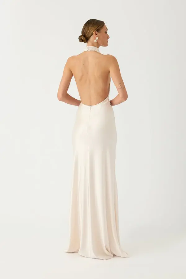 SAU LEE Sabina Satin Gown
