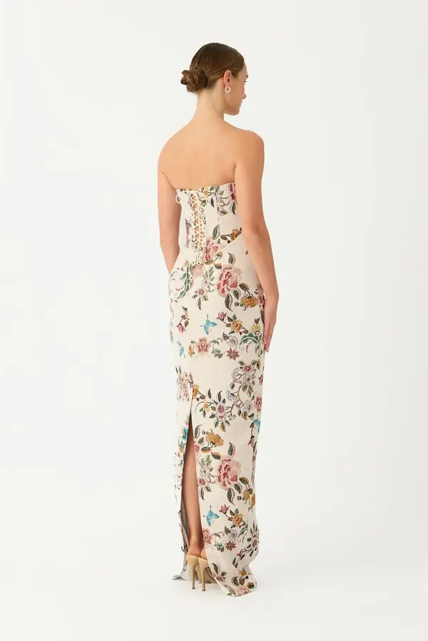 SAU LEE Maren Brocade Gown