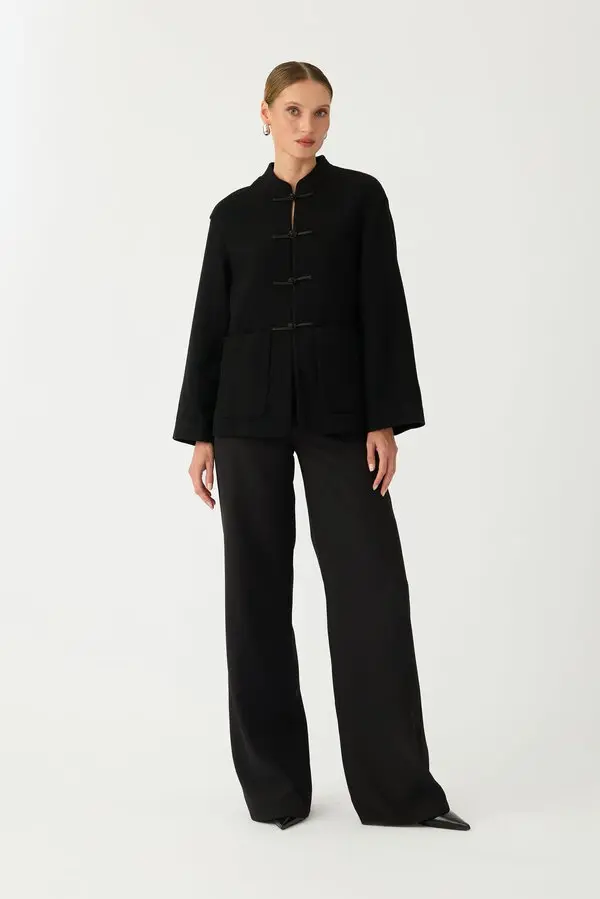 SAU LEE Rowen Tang Coat