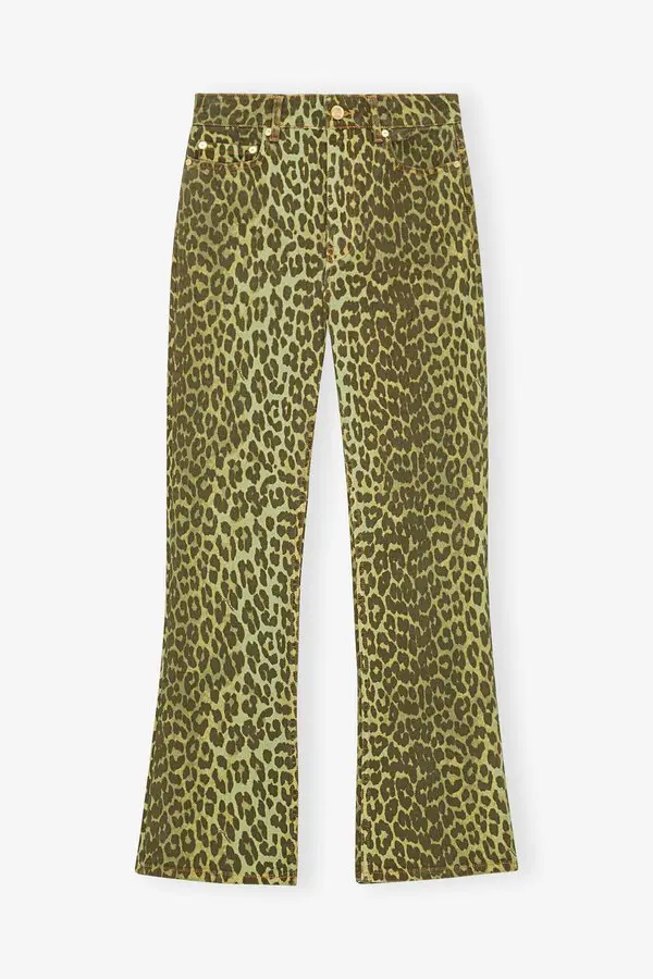 GANNI Betzy Jeans - Green