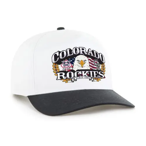 '47 47 Colorado Rockies Americana Eagle Hitch Adjustable Cap