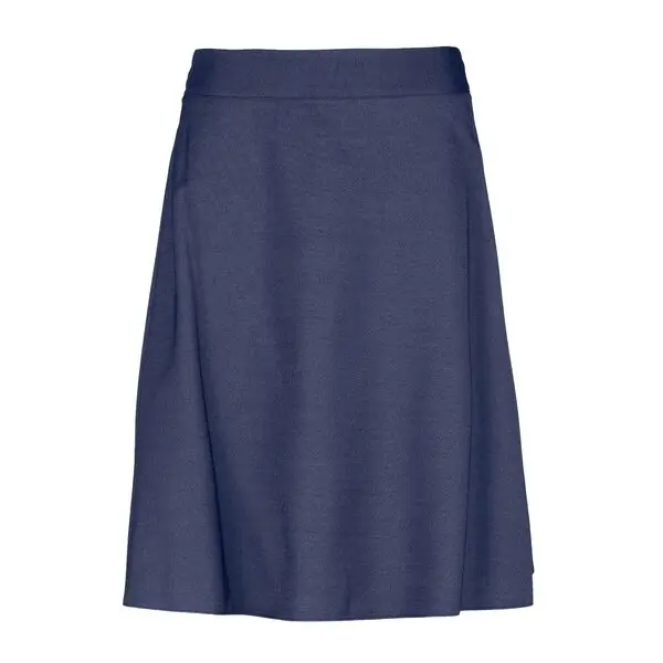 CONQUISTA Denim Style Cloche Skirt - Blue