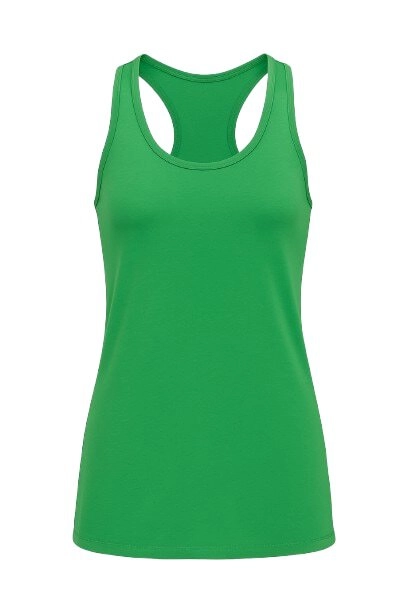 CONQUISTA Racer Back Top - Green