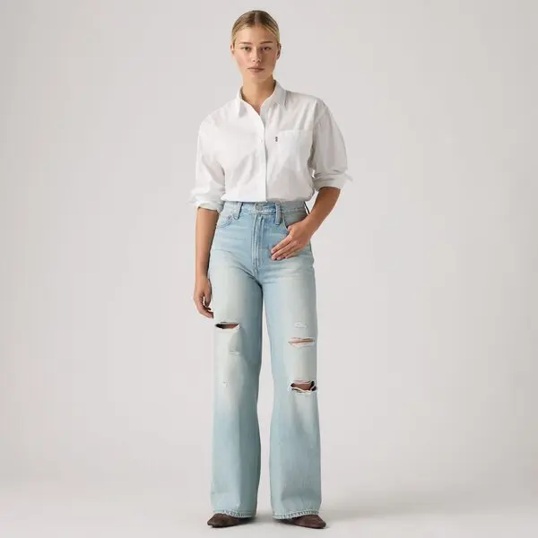 LEVI'S Ribcage Wide-leg Jeans