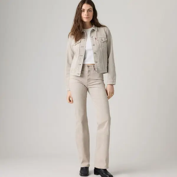 LEVI'S Wedgie Bootcut Jeans - Pebbled Path Boot
