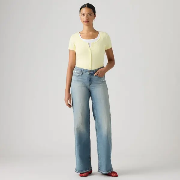 LEVI'S Shaping Wide-leg Jeans