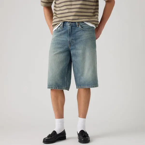 LEVI'S 470 Baggy Denim Shorts