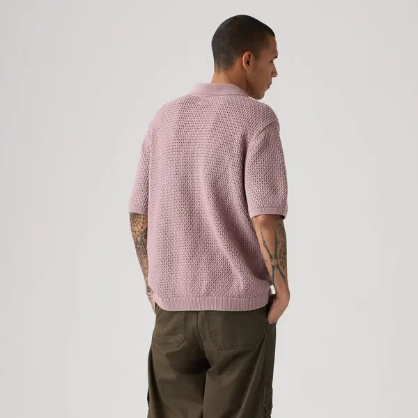 LEVI'S Dillon Open Collar Polo Sweater