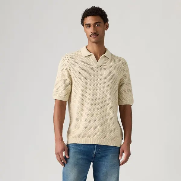 LEVI'S Dillon Open Collar Polo Sweater