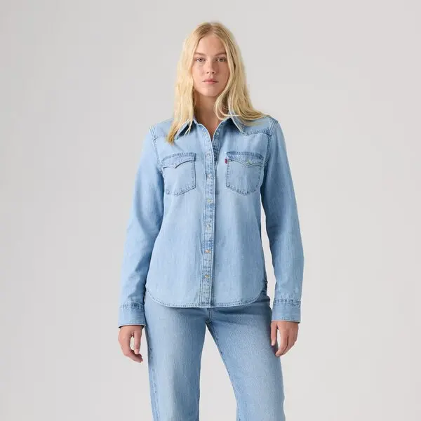 LEVI'S Heritage Western Denim Button Down Shirt
