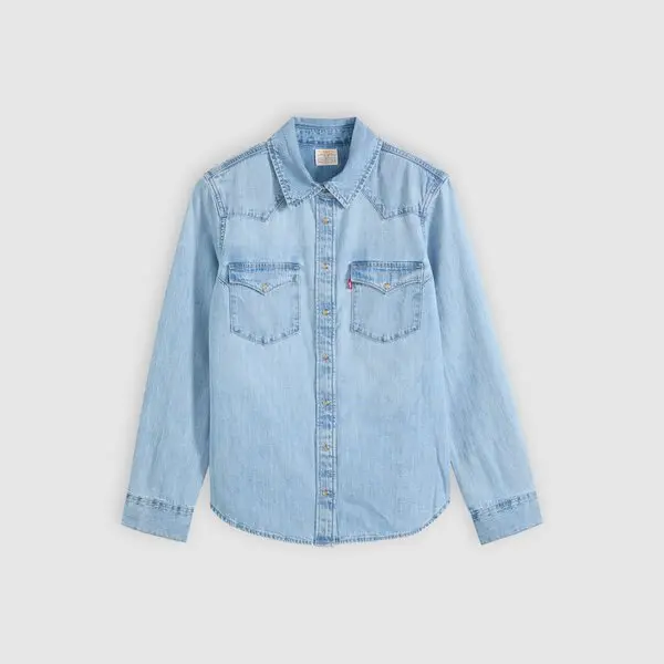 LEVI'S Heritage Western Denim Button Down Shirt