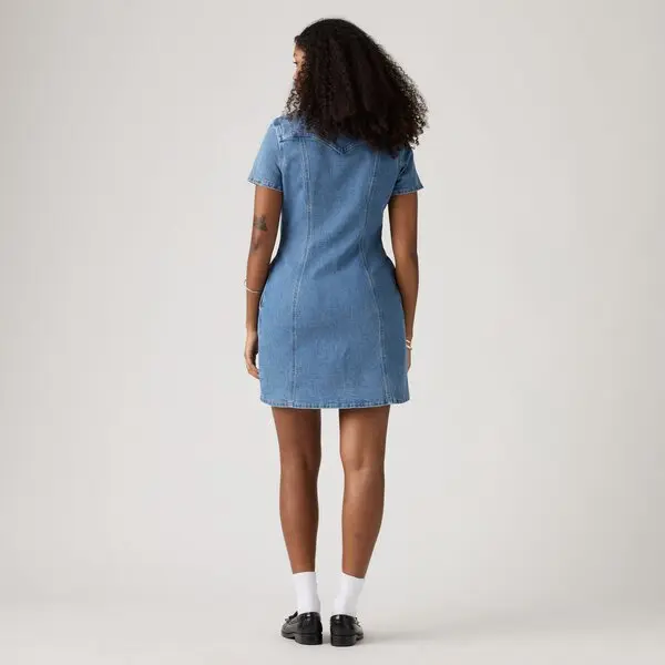 LEVI'S Trace Western Mini Dress