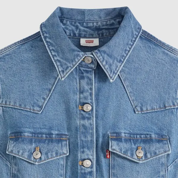 LEVI'S Trace Western Mini Dress