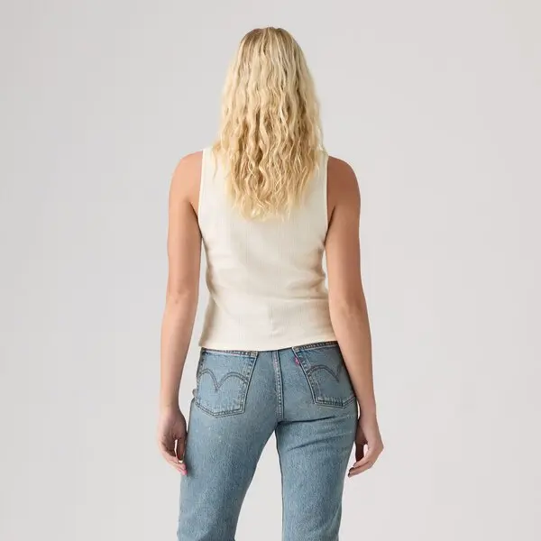 LEVI'S Dry Goods Pointelle Lace Tank