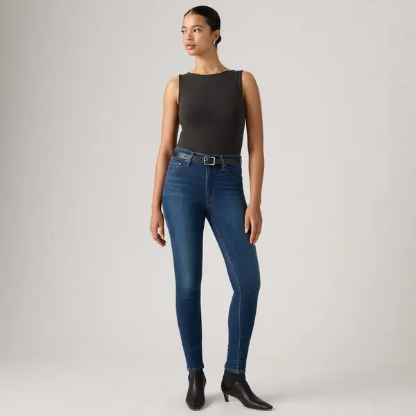 LEVI'S 721 High-rise Skinny Jeans - True Blue Dark