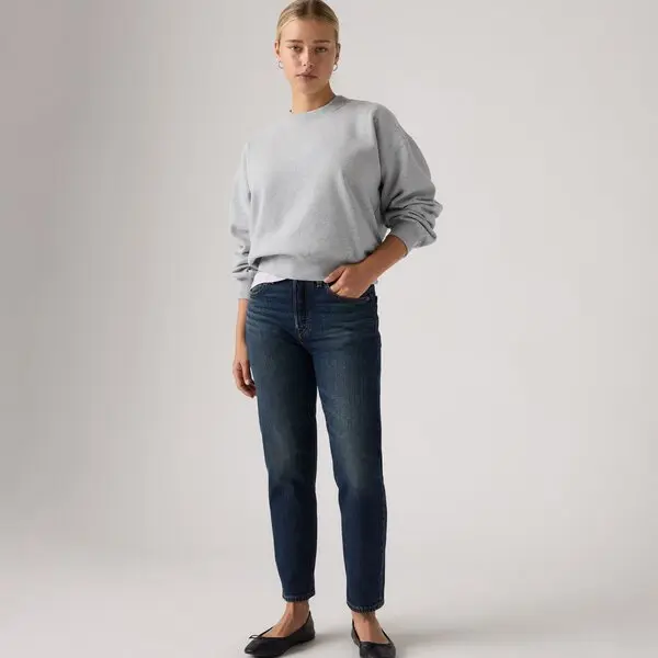 LEVI'S 501 Original Fit Cropped Jeans - Time Take