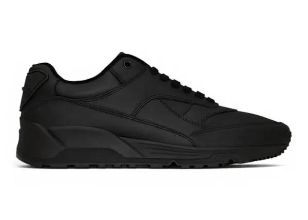 Saint Laurent Smooth Leather Bump Sneakers