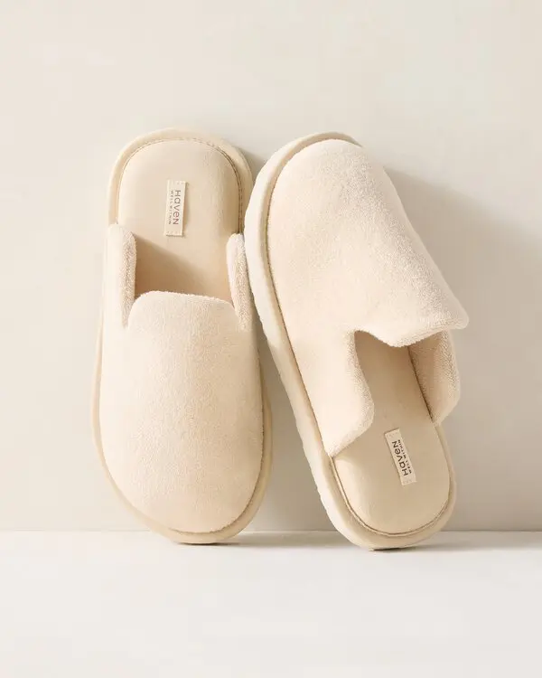 HAVEN WELL WITHIN Spa Slippers - Chanterelle
