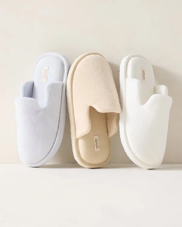 HAVEN WELL WITHIN Spa Slippers - Chanterelle
