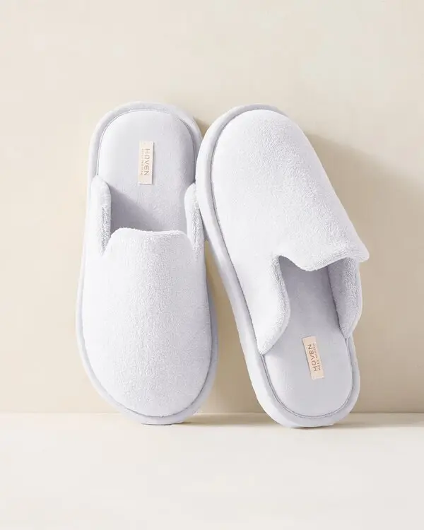 HAVEN WELL WITHIN Spa Slippers - Serenity Blue
