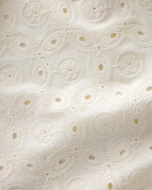 HAVEN WELL WITHIN Organic Cotton Eyelet Pants