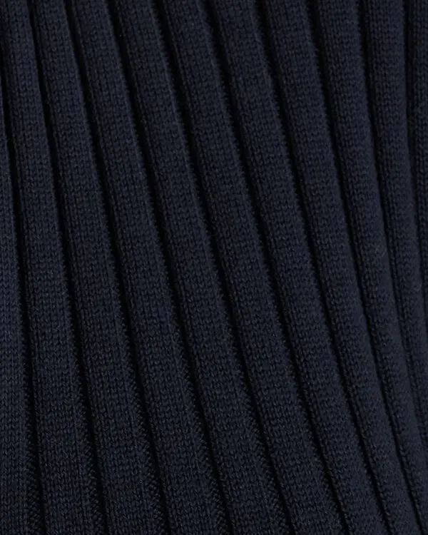 HAVEN WELL WITHIN Organic Cotton Ribbed Midi Dress