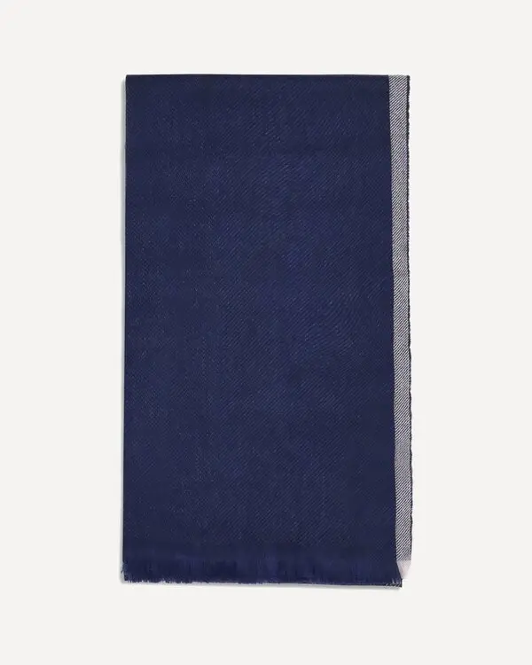Brunello Cucinelli Cashmere Scarf - Blue