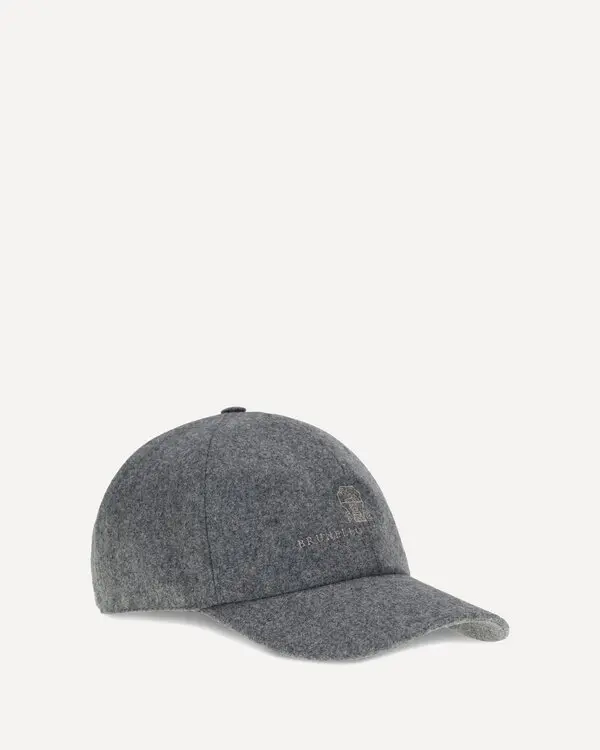 Brunello Cucinelli Logo Baseball Hat Ale