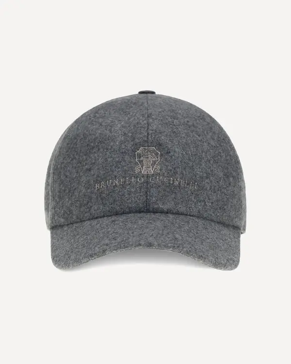 Brunello Cucinelli Baseball Cap - Grey