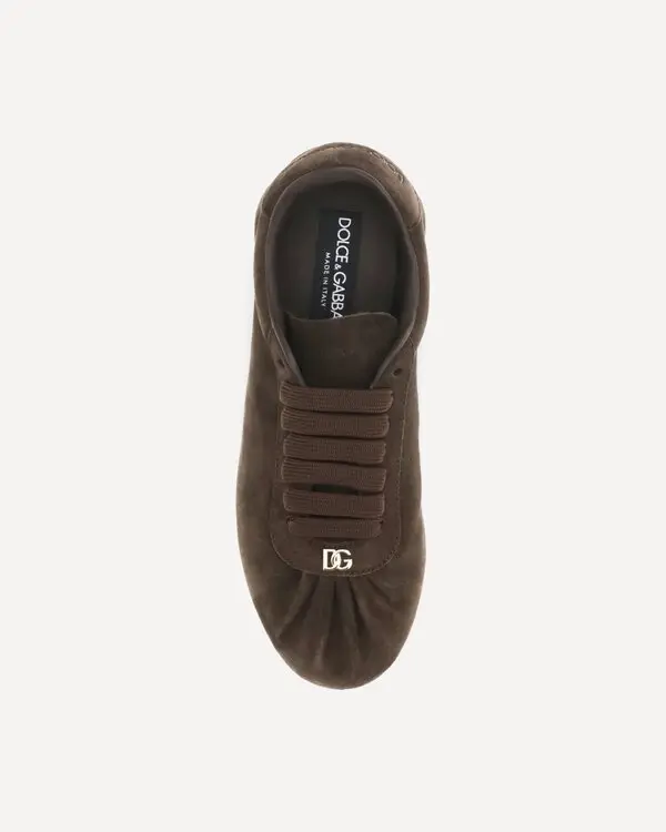 Dolce & Gabbana Low-top Suede Sneakers