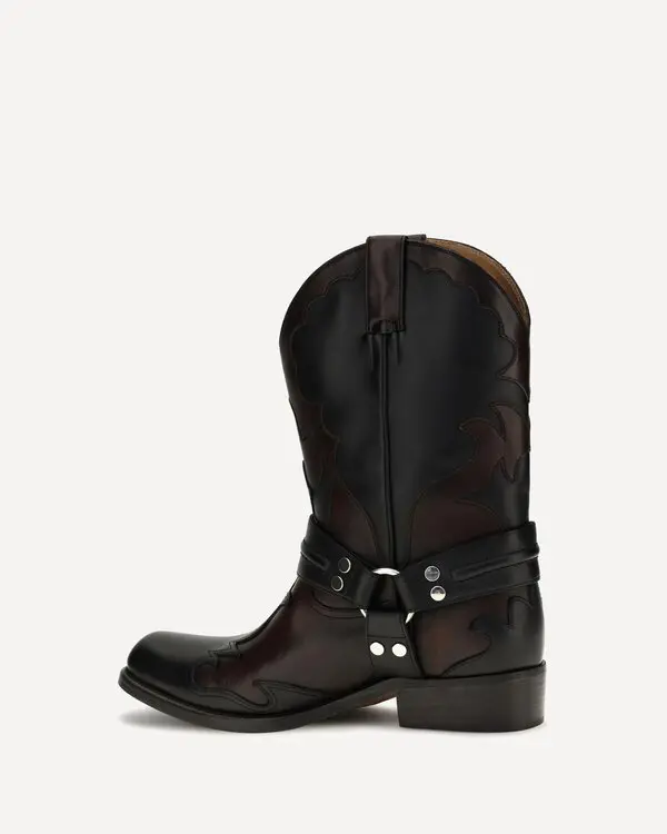 Versace Sylvester Western Boots