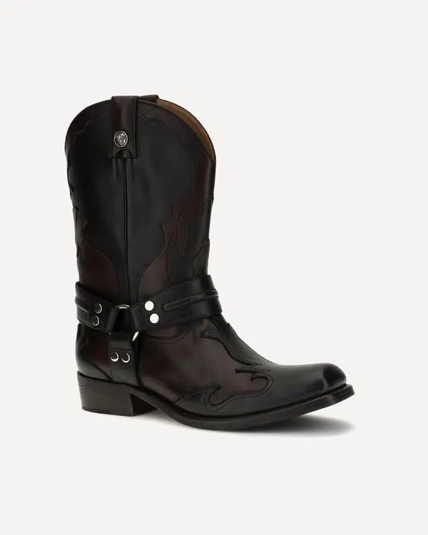 Versace Sylvester Western Boots