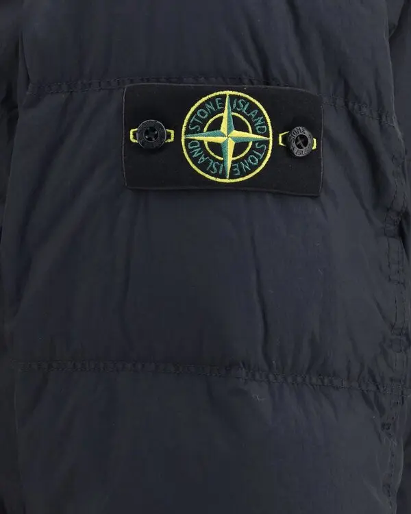 Stone Island Crinkle Reps Ny Down Jacket - Blue