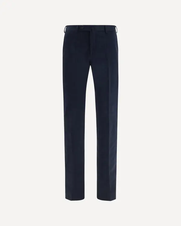 GERMANO Tailored Corduroy Pants - Blue