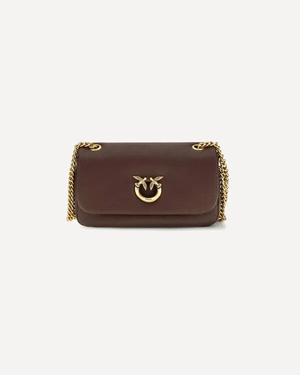 Pinko Medium Love Bag Click Soft Horizontal Shoulder Bag