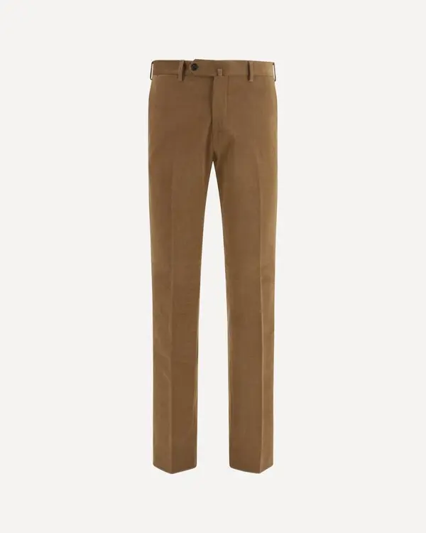 GERMANO Tailored Corduroy Pants - Brown
