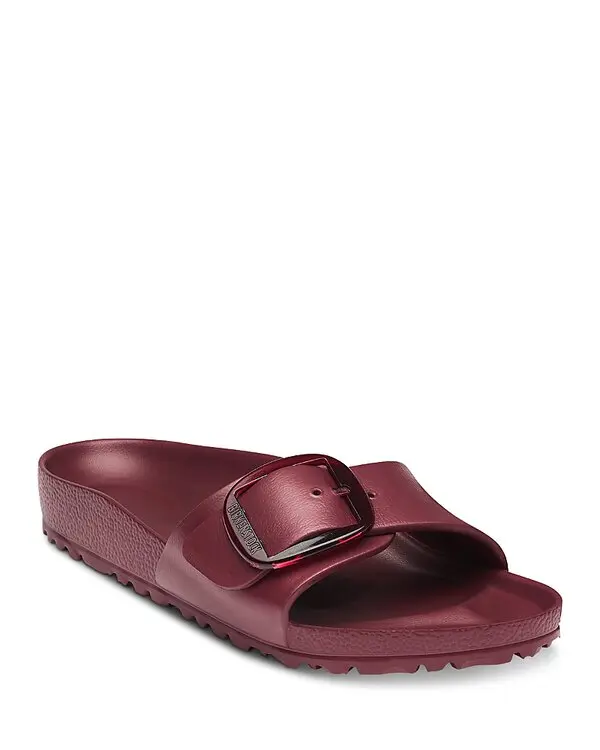 BIRKENSTOCK Madrid Big Buckle Slides - Zinfandel