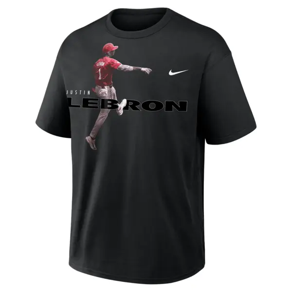 Nike Justin Lebron Alabama Athlete Energy Max90 College T-shirt - Black