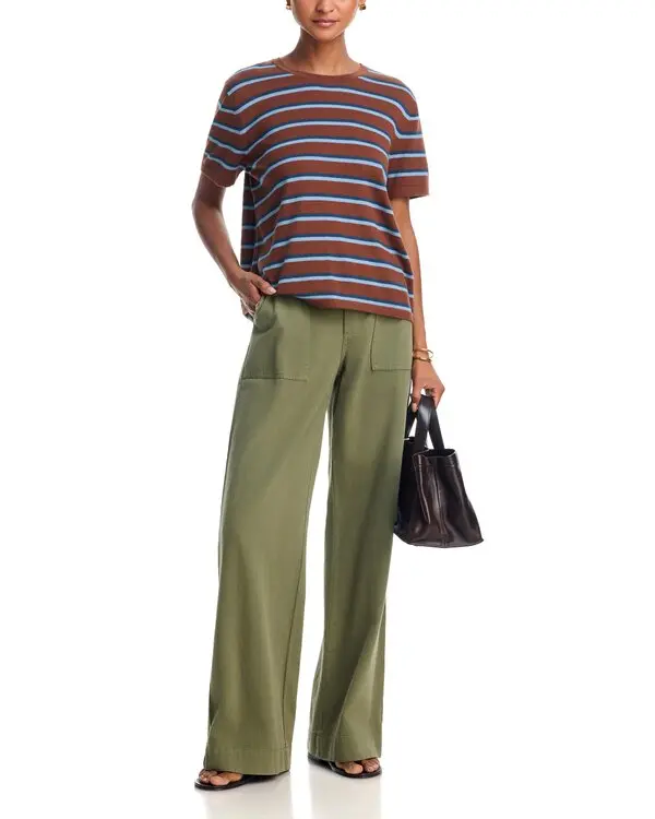 Rails Short Sleeve Striped Tee