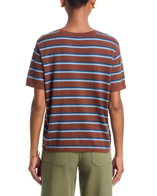 Rails Short Sleeve Striped Tee