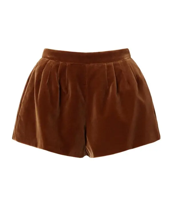 BLAZÉ MILANO Cotton-velvet "tinker" Shorts - No
