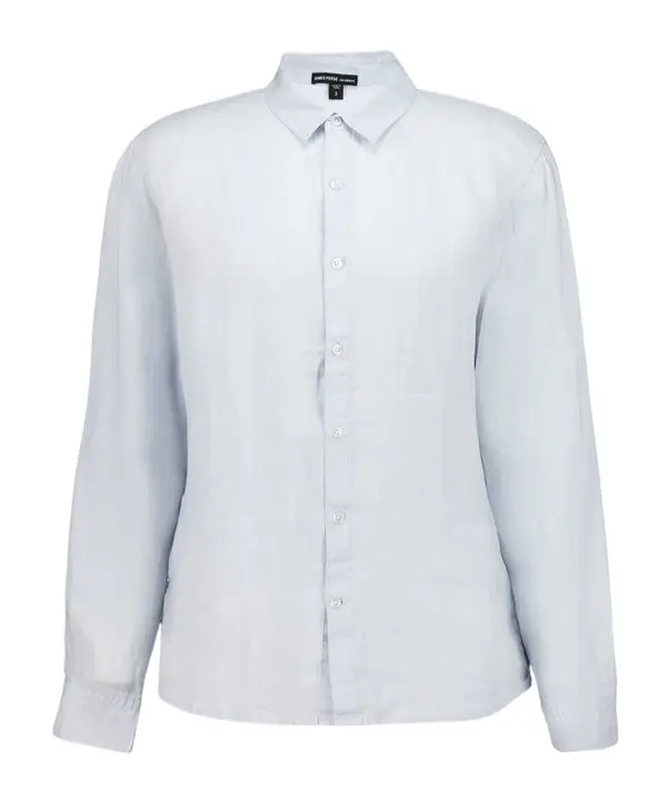 JAMES PERSE Long-sleeve Shirt - Light Blue