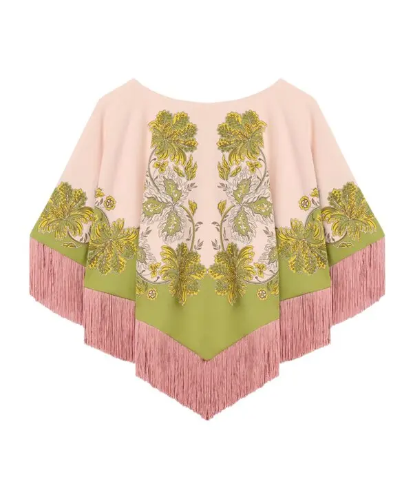 La DoubleJ Mini Poncho - Pink