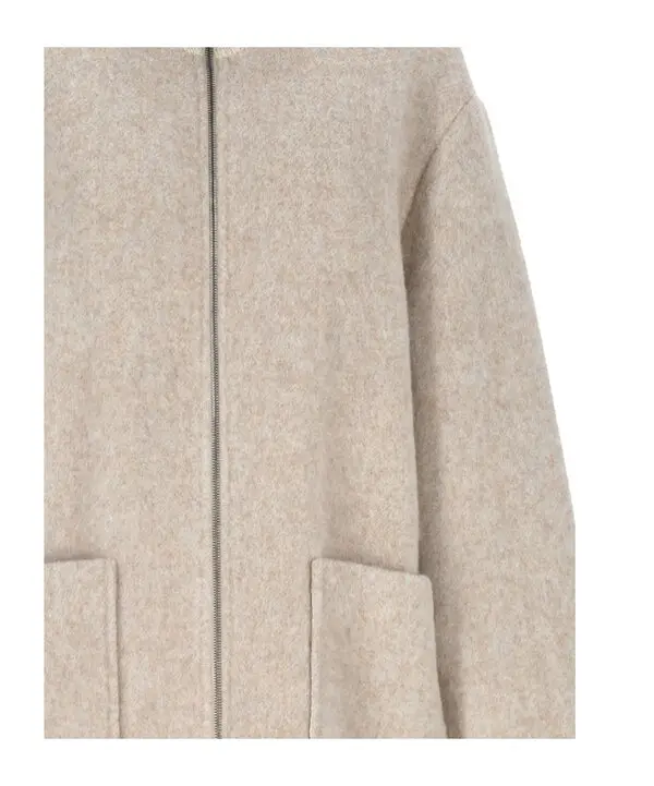 Lorena Antoniazzi High-collar Coat
