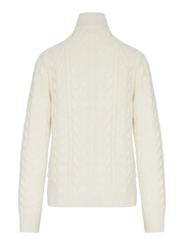 Max Mara Turtleneck Knit Top
