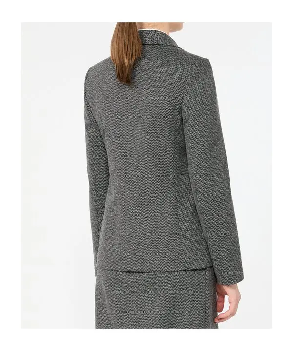 Max Mara Feroce Herringbone Blazer
