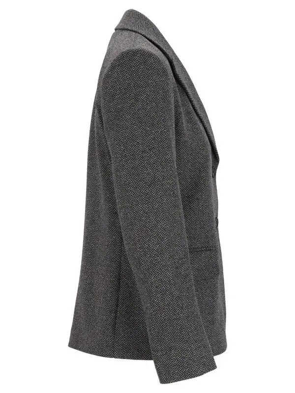 Max Mara Feroce Herringbone Blazer