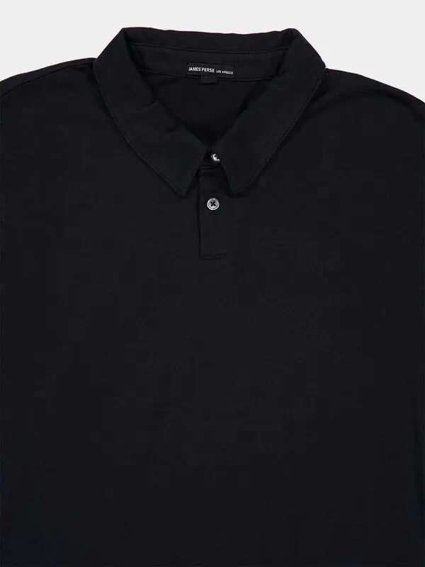 JAMES PERSE Brushed Lotus Polo Shirt