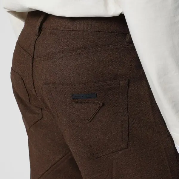 Prada Casual Trousers With Belt Loops